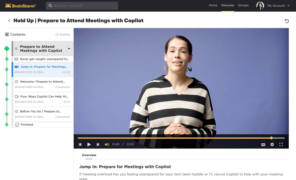 BrainStorm for Copilot adoption