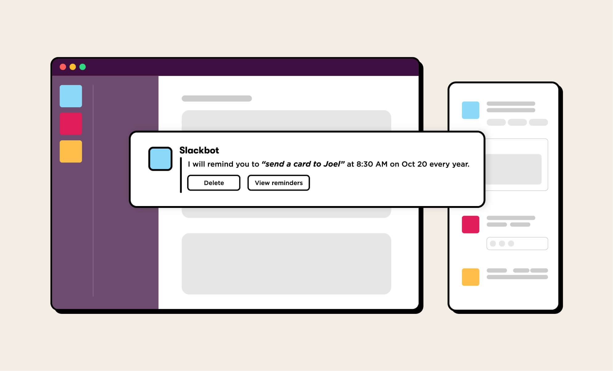 How Slack reminders can make you a better person
