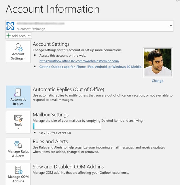 Microsoft Outlook Training Tips: Setting Your Out of Office