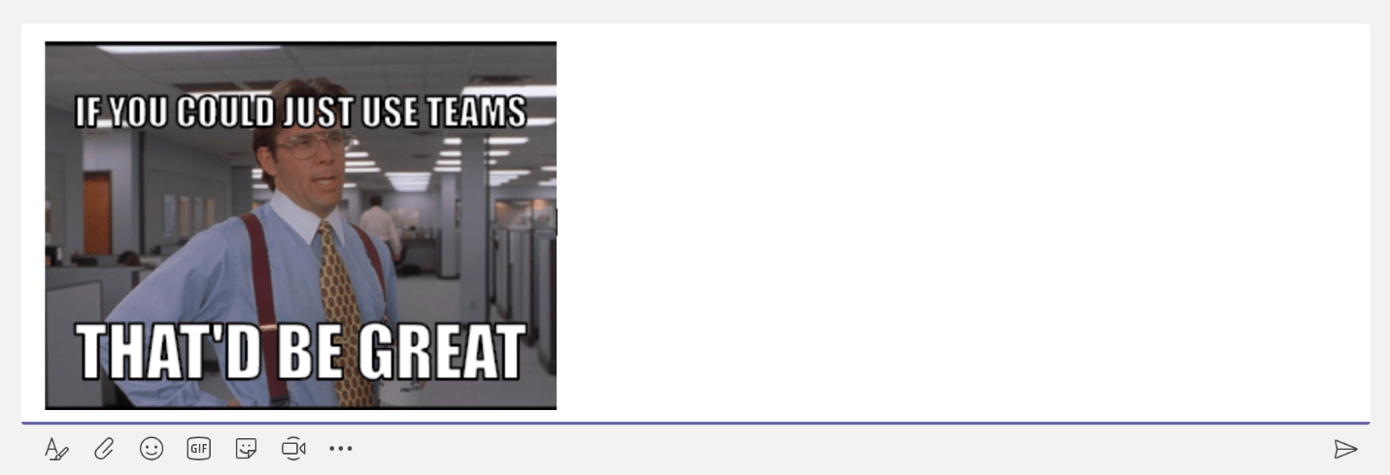 Memes in Teams: How to rule the world in 1 click