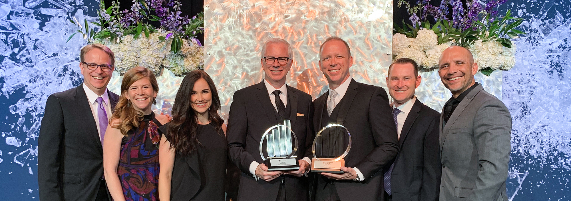 John Wade and Eric Farr received the Entrepreneur Of The Year® 2019 Award